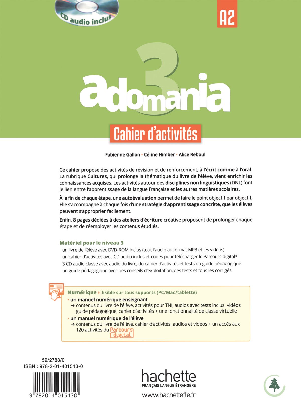 دانلود کتاب معلم فرانسوی آدومانیا Adomania 4 B1 guide pedagogique