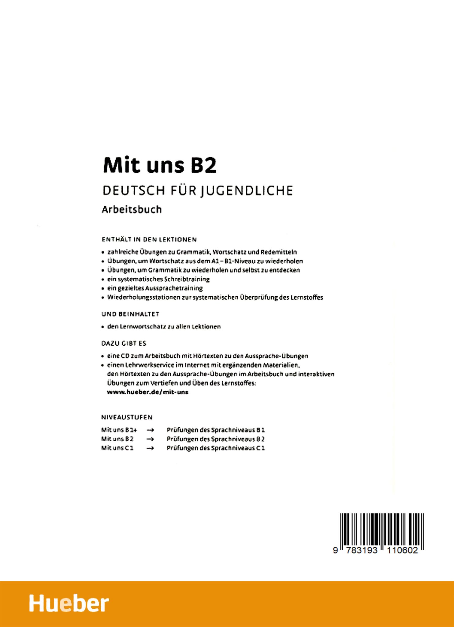 دانلود کتاب آلمانی میت اونس mit uns B2