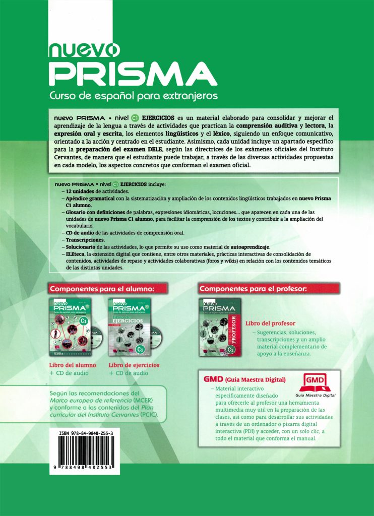 دانلود کتاب اسپانیایی نوو پریزما جدید Nuevo Prisma C1